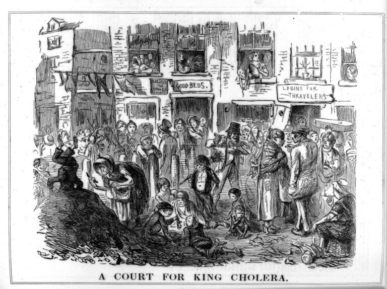 The Outbreak of Cholera in the Streets of Victorian Soho