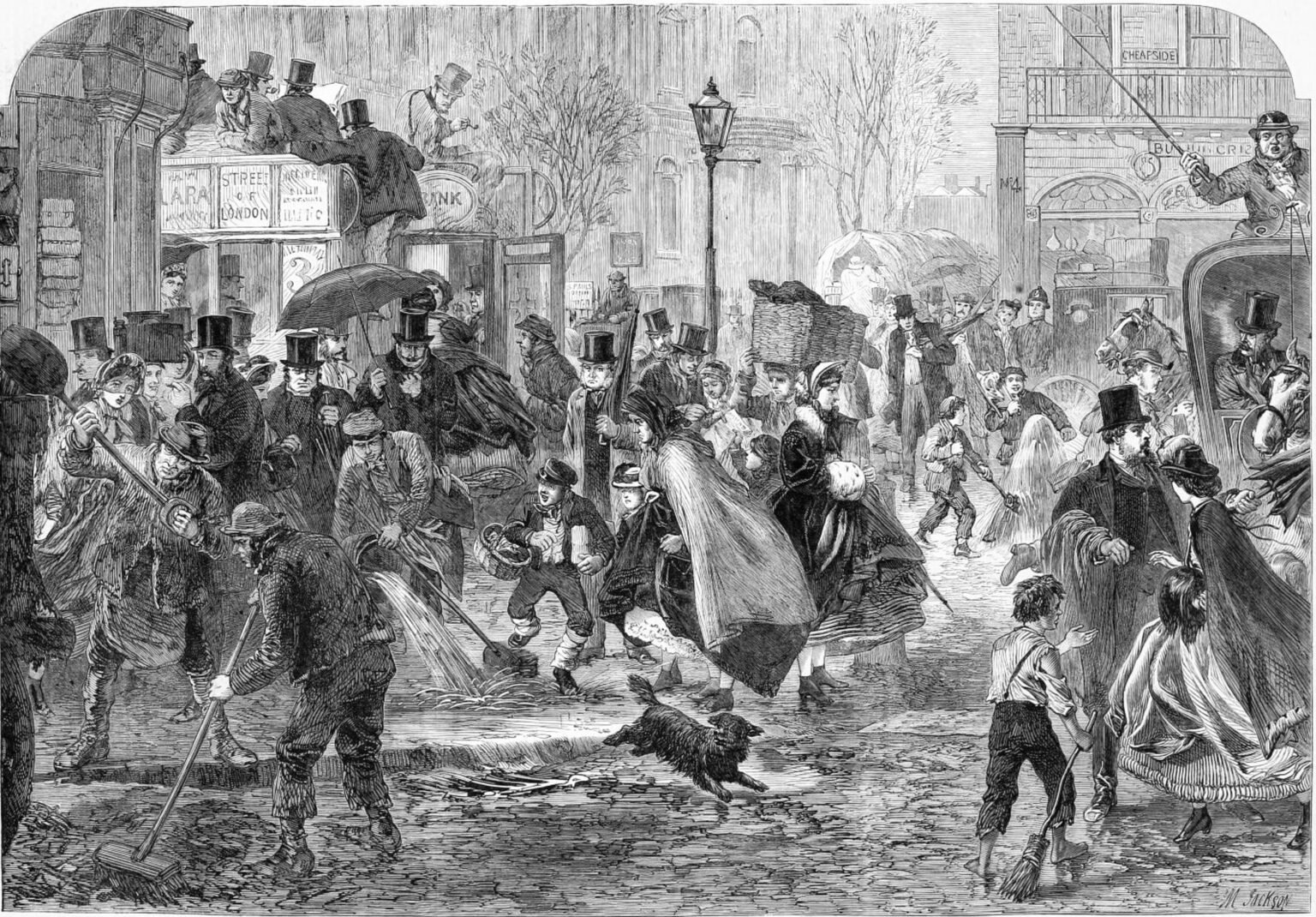The Outbreak of Cholera in the Streets of Victorian Soho